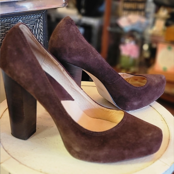 MICHAEL Michael Kors | Shoes | Michael Kors Brown Suede 45 Hidden ...
